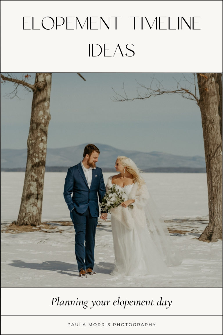 Elopement Timeline and Activity Ideas | Paula Morris Photography